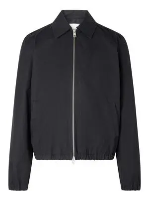 Ami Logo-embossed Blouson Jacket - Black