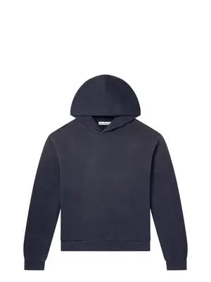 Acne Studios Franziska Garment-dyed Logo Hoodie - Black
