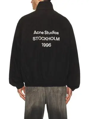 Acne Studios Acne Studios Olando Cotton Poplin Jacket Black