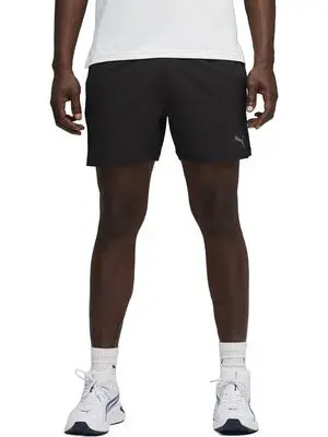 PUMA Pwrmode Training 5" Woven Shorts - Black