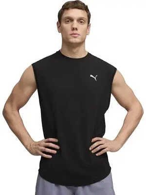 PUMA Run Coolcell Cooling Running Singlet - Black