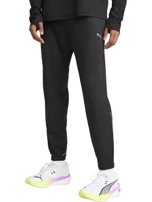 PUMA Everyday Cloudspun Ultra Soft Tapered Running Pants - Black