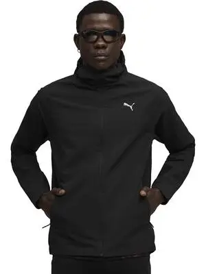 PUMA Run Raincell Moisture Wicking Running Jacket - Black