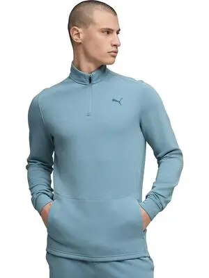 PUMA Cloudspun Quarter-zip Training Top - Blue