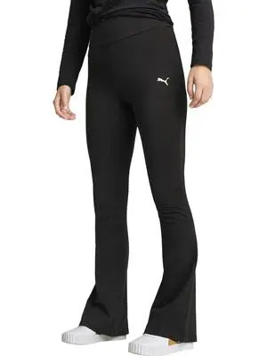 PUMA Essentials High-waist Flared Leggings - Black