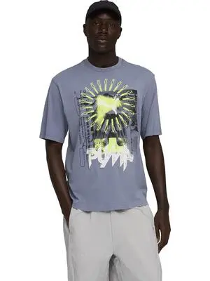 PUMA House Of Graphics Boxy T-shirt - Gray