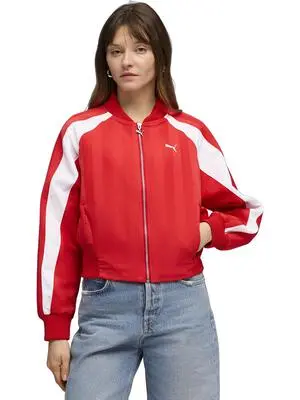 PUMA FUTURE..ARCHIVE Oversized Jacket Red