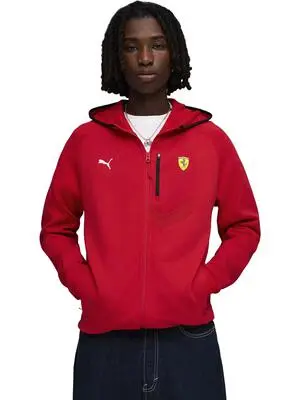 PUMA Scuderia Ferrari Hooded Jacket - Red
