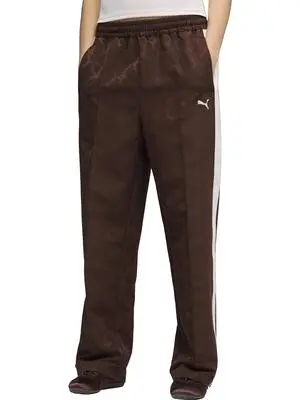 PUMA T7 Jacquard Track Pants - Brown