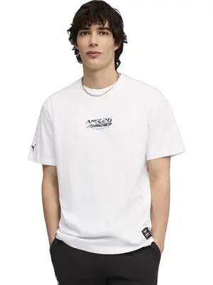 PUMA X Aston Martin Aramco F1â® Team Graphic T-shirt - White