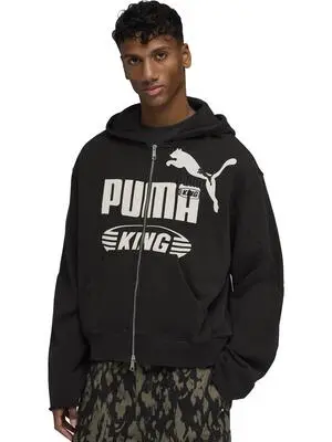 PUMA King Zip-up Hoodie - Black