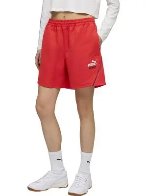 PUMA Future..archive King Relaxed Shorts - Red