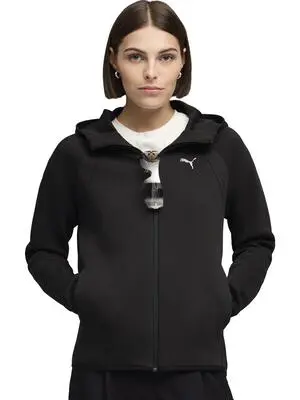 PUMA Evostripe Zip-up Hoodie - Black