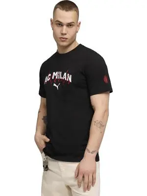 PUMA Ac Milan Ftblculture T-shirt - Black