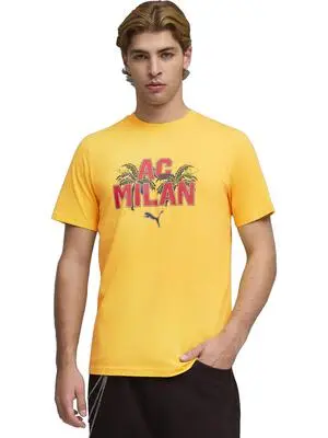 PUMA Ac Milan Ftblculture T-shirt - Yellow