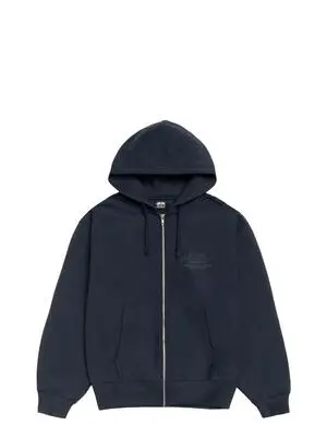 StÜssy International Designs Zip Hoodie Blue