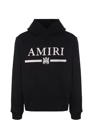 Amiri Ma Bar Logo Hoodie - Black