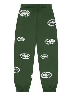 DENIM TEARS X Cortiez Island Wreath Sweatpants - Green