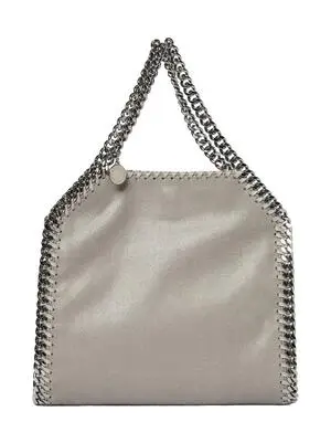 Stella McCartney Falabella Alter Mat Handbag With Chain Trim - Grey
