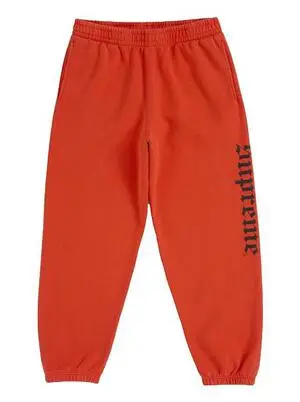 Supreme Washed Old English Sweatpant - Orange