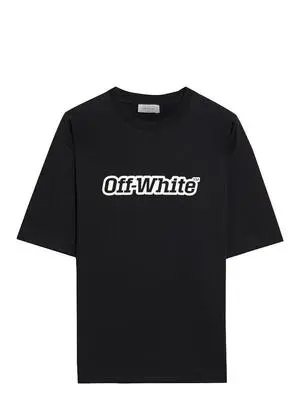 Off-White Printed Cottonjersey Tshirt - Black