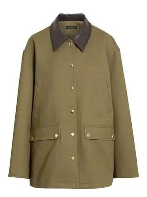 Rag & Bone Cotton-twill Jacket - Army Green