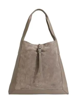 3.1 Phillip Lim Leather And Suede Tote - Taupe