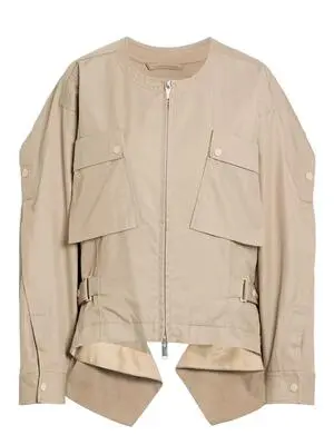 3.1 Phillip Lim Snap-detailed Cotton-blend Twill Jacket - Beige