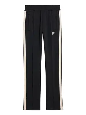 Palm Angels Striped Jersey Track Pants - Black