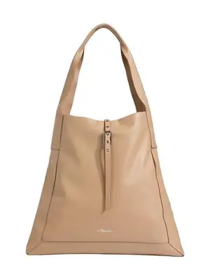 3.1 Phillip Lim Large Leather Shoulder Bag - Sand