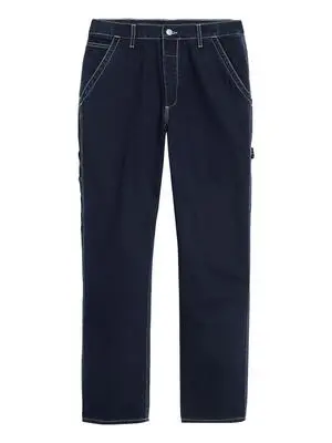 Sandro Denim Carpenter Straight Leg Jeans - Dark Denim