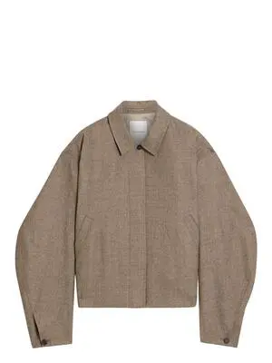 LE17SEPTEMBRE Wool-twill Jacket - Taupe