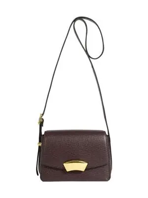 3.1 Phillip Lim Id Pebbled-leather Crossbody Bag - Dark Brown
