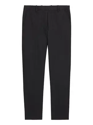 3.1 Phillip Lim Cotton-blend Twill Tapered Pants - Black
