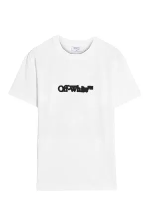 Off-White Printed Cottonjersey Tshirt - White