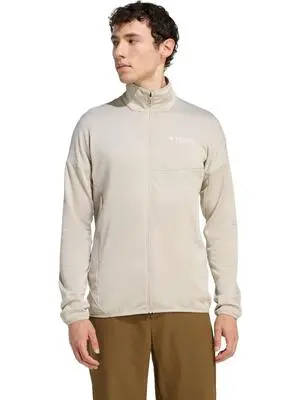 Adidas Terrex Xperior Climawarm Light Fleece Jacket - Beige