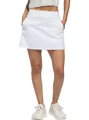 Adidas Beyond The Course Side-snap Twistweave Skort - White