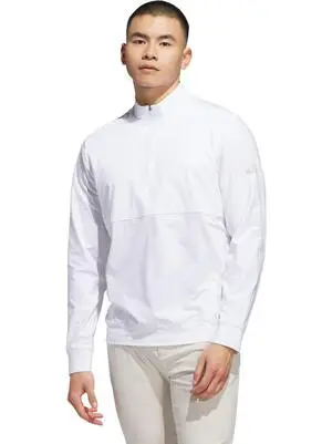 Adidas Ultimate365 Tour Quarter-zip Pullover - White