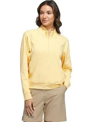 Adidas Ultimate365 Half-zip Layering Top - Yellow