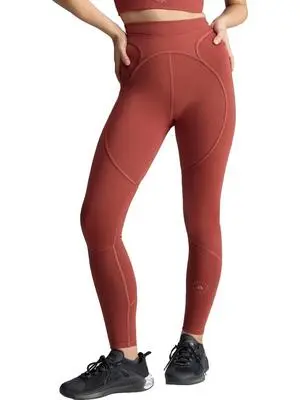 Adidas By Stella Mccartney Training Full Length Leggings - Burnt Sienna