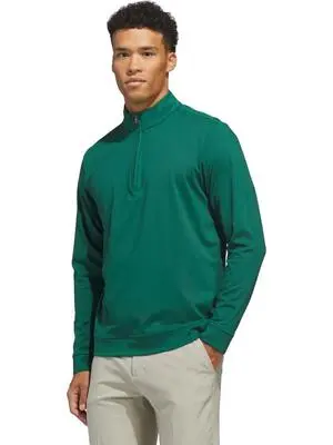 Adidas Ultimate365 Classic Quarter-zip Sweatshirt - Collegiate Green