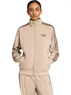 Adidas Firebird Track Top Loose - Stone Khaki / Earth Strata