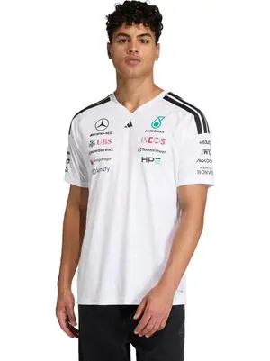 Adidas Mercedes Amg Petronas Formula 1 Team Driver Jersey - White