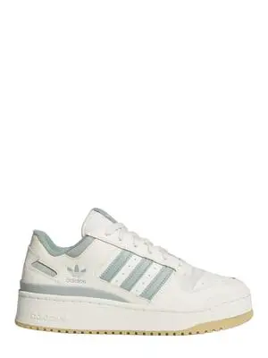 Adidas Forum Bold Stripes Shoes - Off White / Wonder Sage / Silver Green