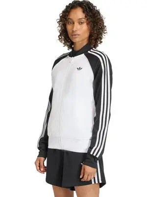 Adidas Sst Classic Track Top - White / Black