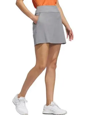Adidas Ultimate365 Solid Knit Skort - Grey Three