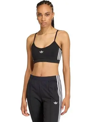Adidas 3 Stripes Bralette - Black / White