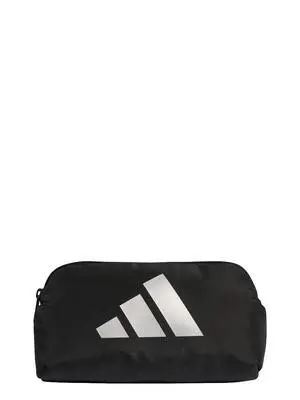 Adidas Defender Cosmetic Pouch - Black / Silver Metallic