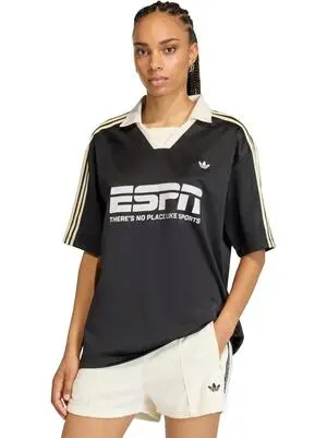Adidas Football Jersey Sponsor - Black