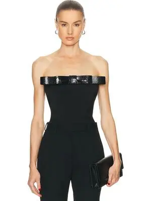 TOM FORD Strapless Top - Black